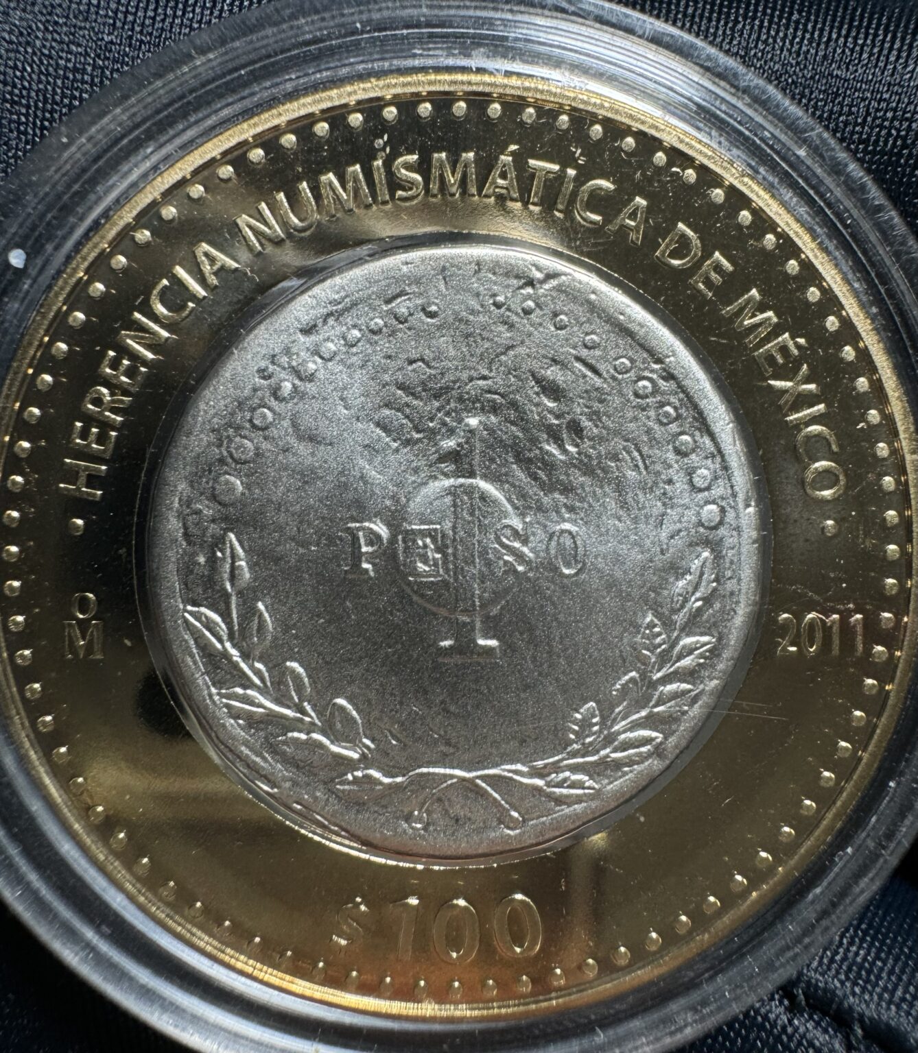 $100 Pesos Herencia Numismatica Volumen 1 Peso Bolita Del Parral ...