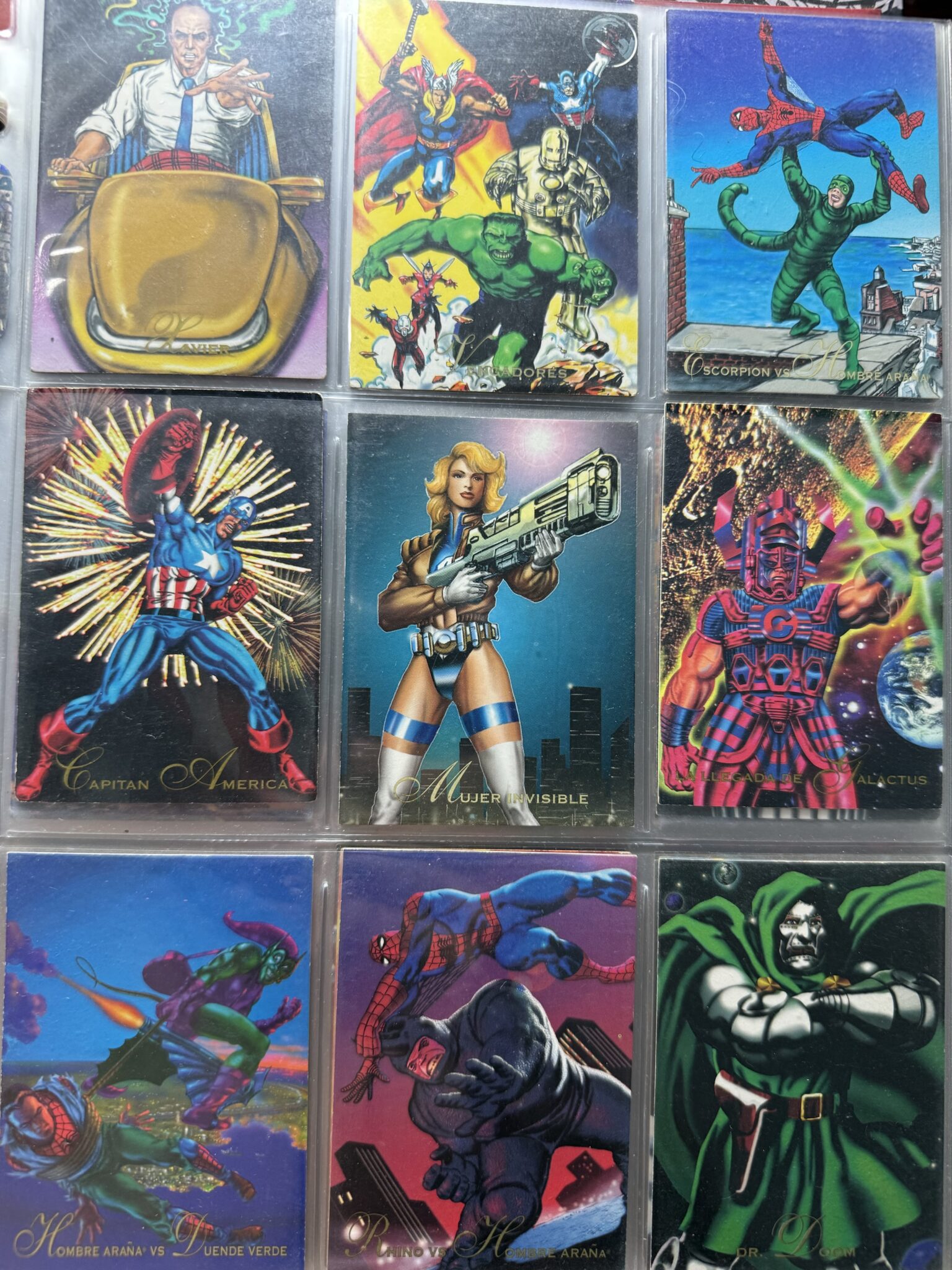 Pepsicards Marvel Colección Completa Originales 1994 Auténticas ...