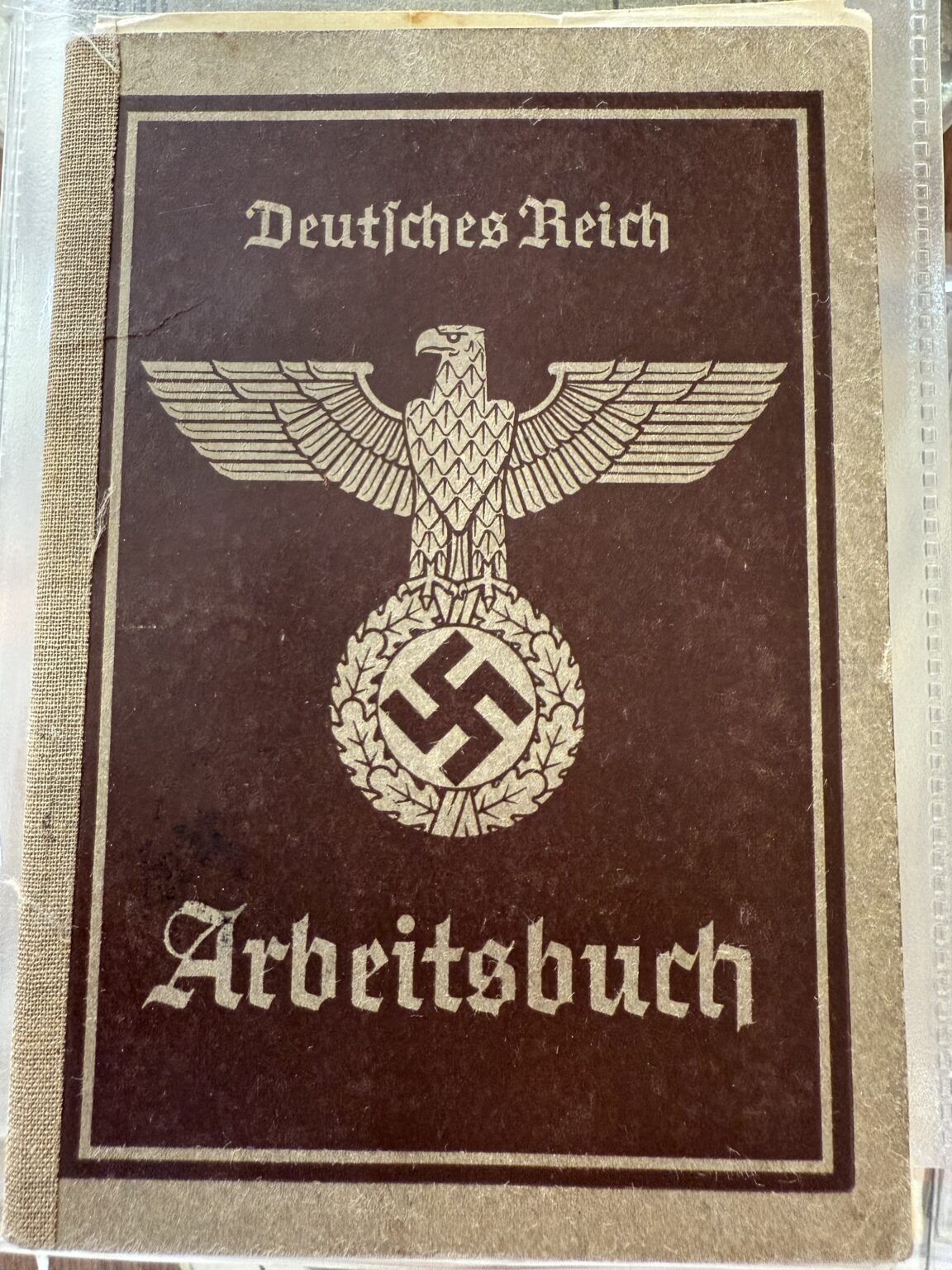 Libro De Trabajo Arbeitsbuch Alemania Nazi 卐 Tercer Reich 1941 ...