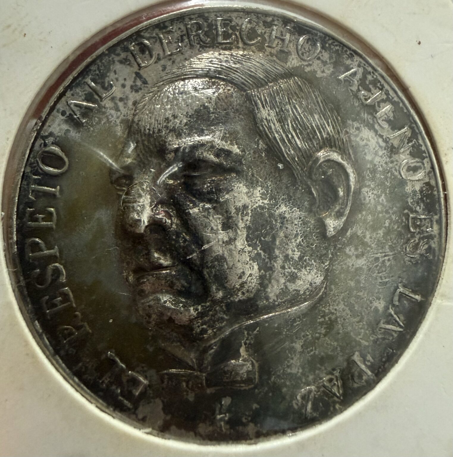 Benito Juárez Año De Juárez 1972 - El Respeto Al Derecho Ajeno Es La ...